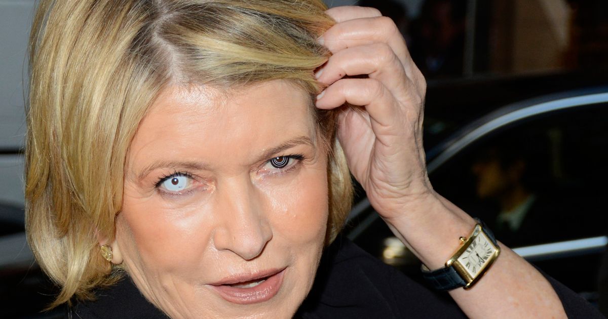 Martha Stewart Has Goth Eyeballs
