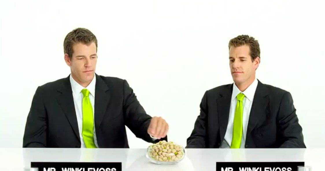 Watch the Winklevoss Twins Make Zuckerberg Jokes in a Pistachio Ad ...
