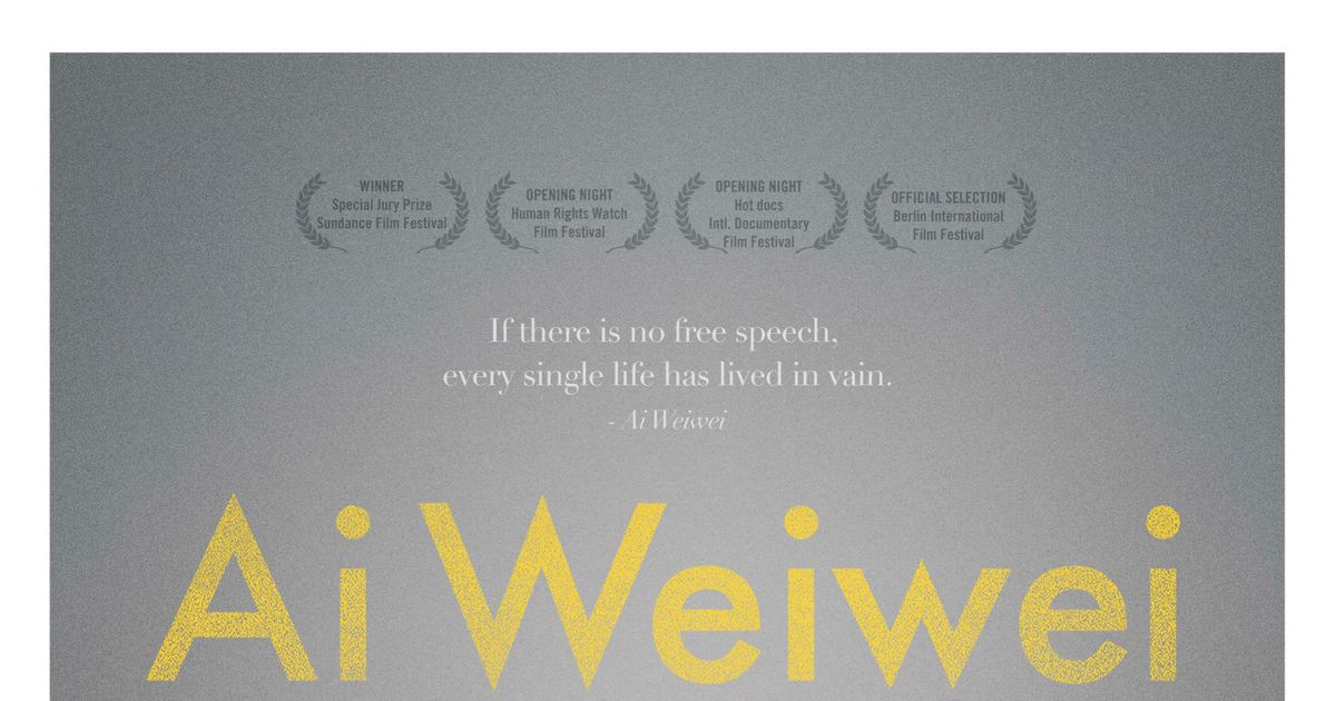 See the Exclusive Poster for Sundance Doc Ai Weiwei: Never Sorry