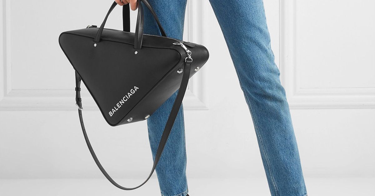 Triangle Bags Like Balenciaga’s to Give Your Outfit an Edge