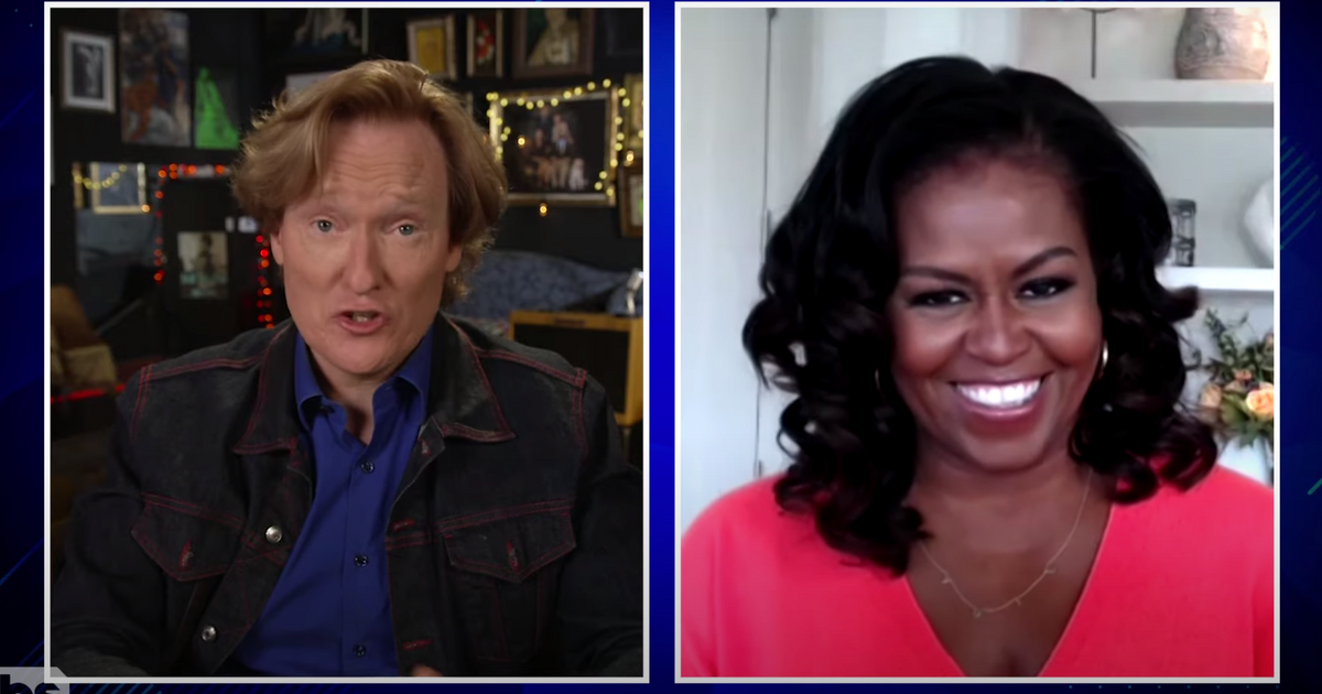 Michelle Obama Remembers Ruth Bader Ginsburg on ‘Conan’