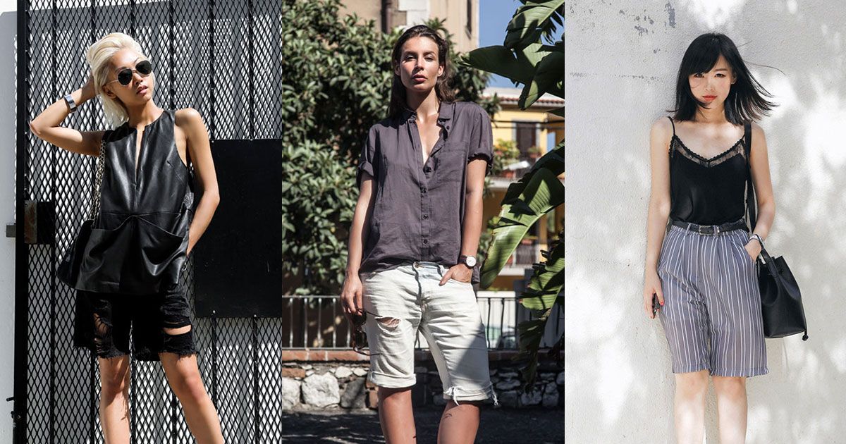 17 Ways to Wear Longer Shorts This Summer