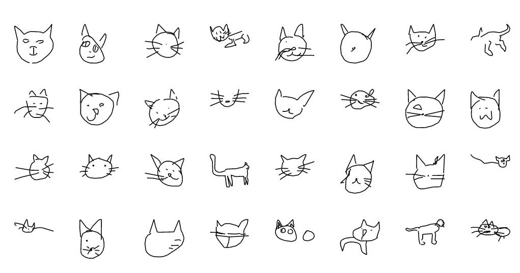Watch 100,000 People Draw a Cat at the Same Time