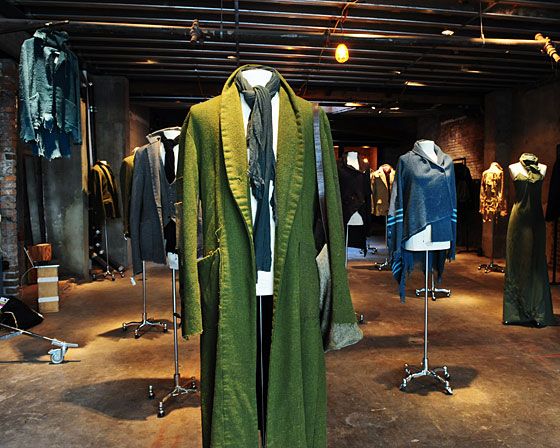 ‘Barracks’ Exhibit Turns Old Military Fabrics Into Jackets and Gowns