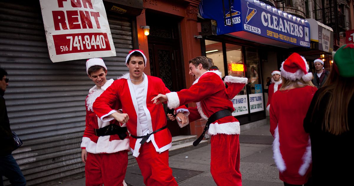 The War on SantaCon Continues