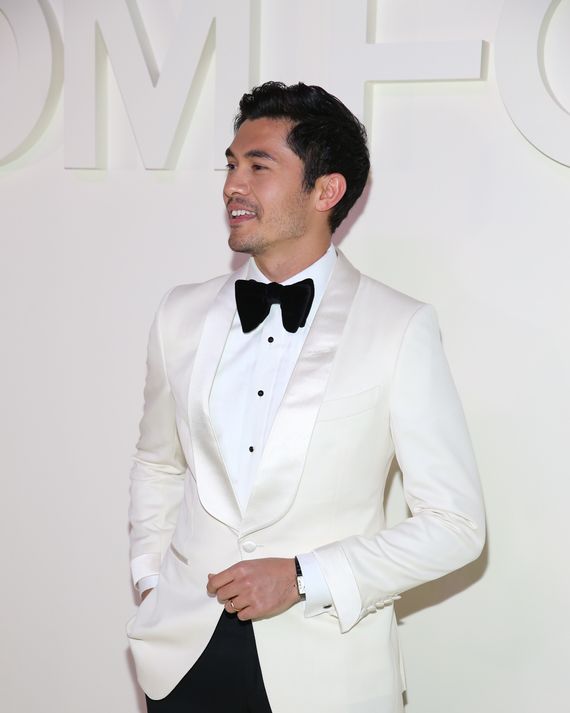 A Photo a Day of Henry Golding at New York Fashion Week