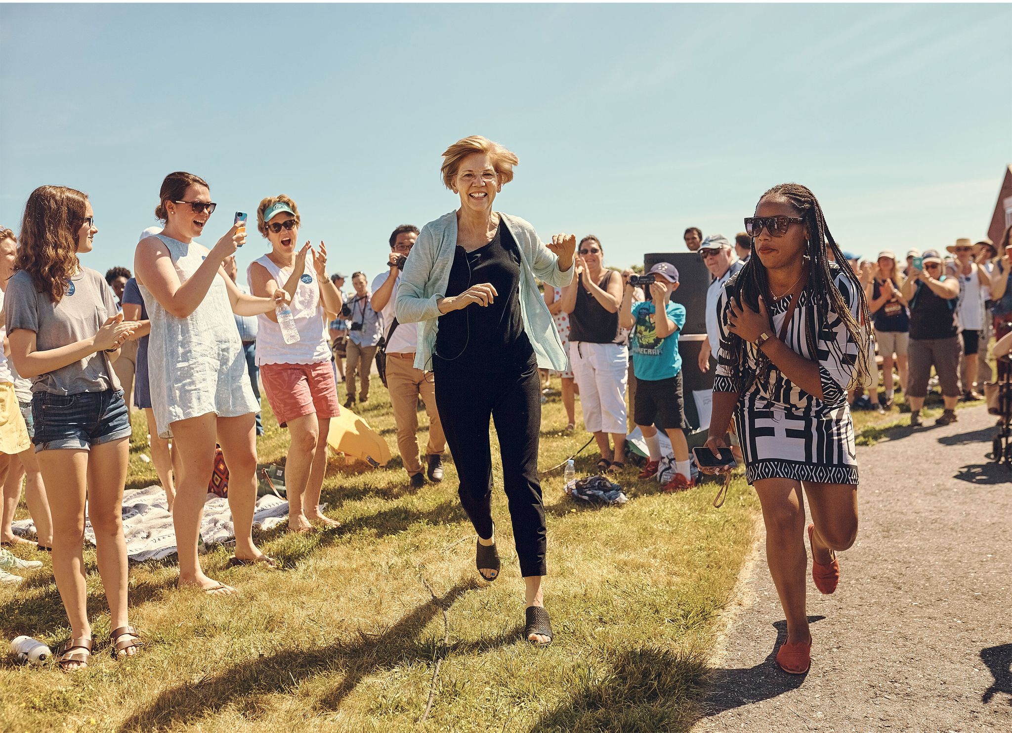 Elizabeth Warren Is Waging a Full-Body Fight to Defeat Trump