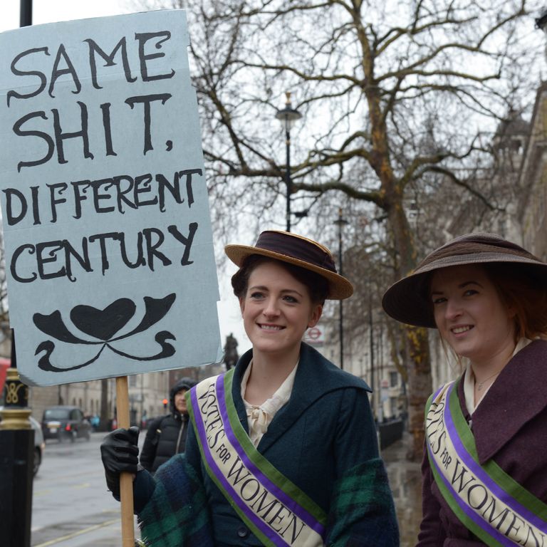 Photos: 120 Years of Women’s Protest Signs