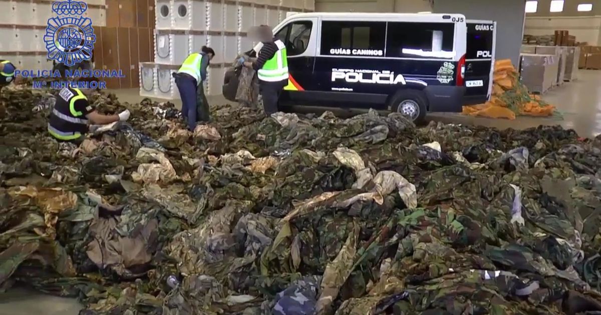Spanish Authorities Seized 22,000 ISIS and Al-Nusra Uniforms