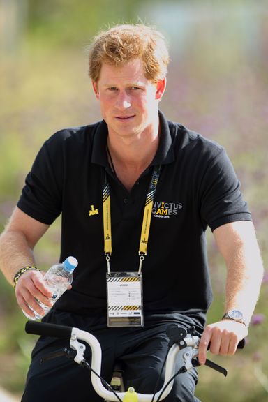 A Brief Compendium of Prince Harry Holding Things