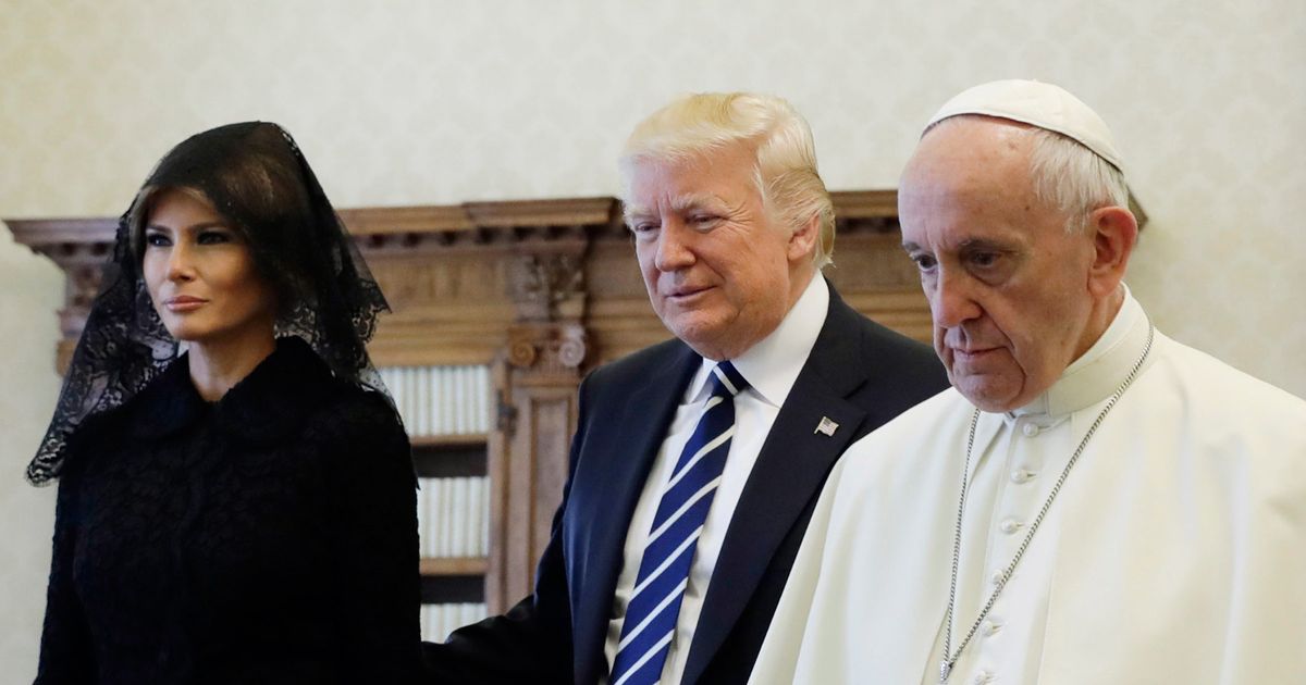 Pope Francis Gives President Trump Some Pretty Pointed Gifts