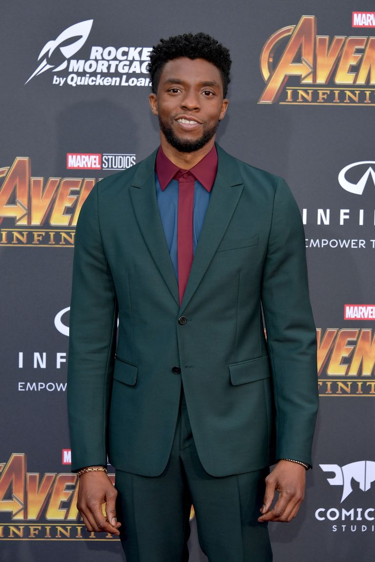 Chadwick Boseman’s Best Red Carpet Looks Over the Years