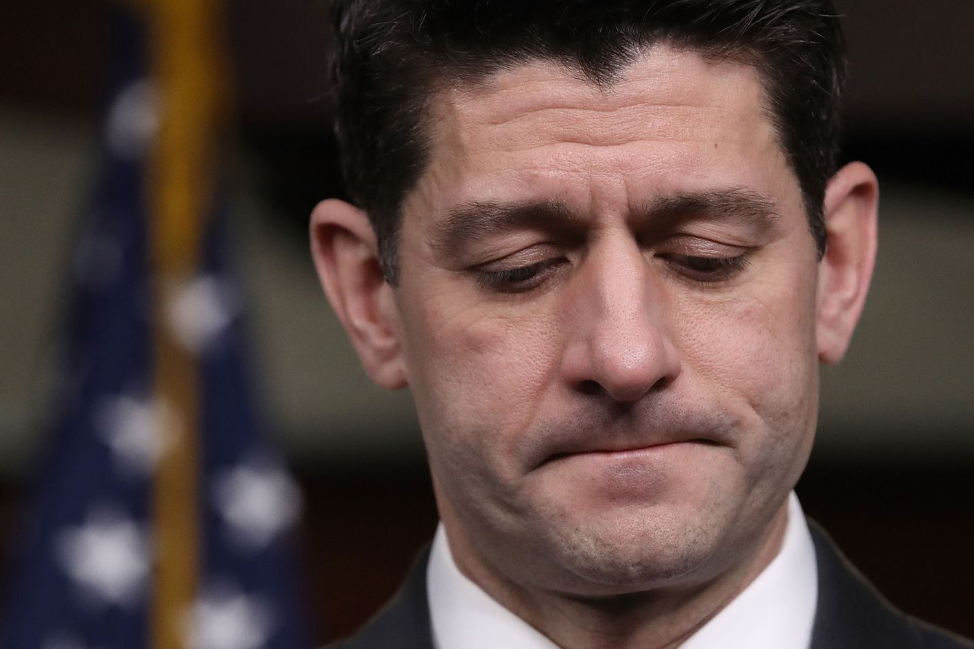 Paul Ryan’s Lipless Face Will Not Seek Re-Election