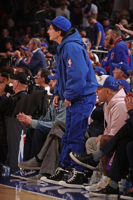 Ranking Timothée Chalamet’s Courtside Knicks Looks