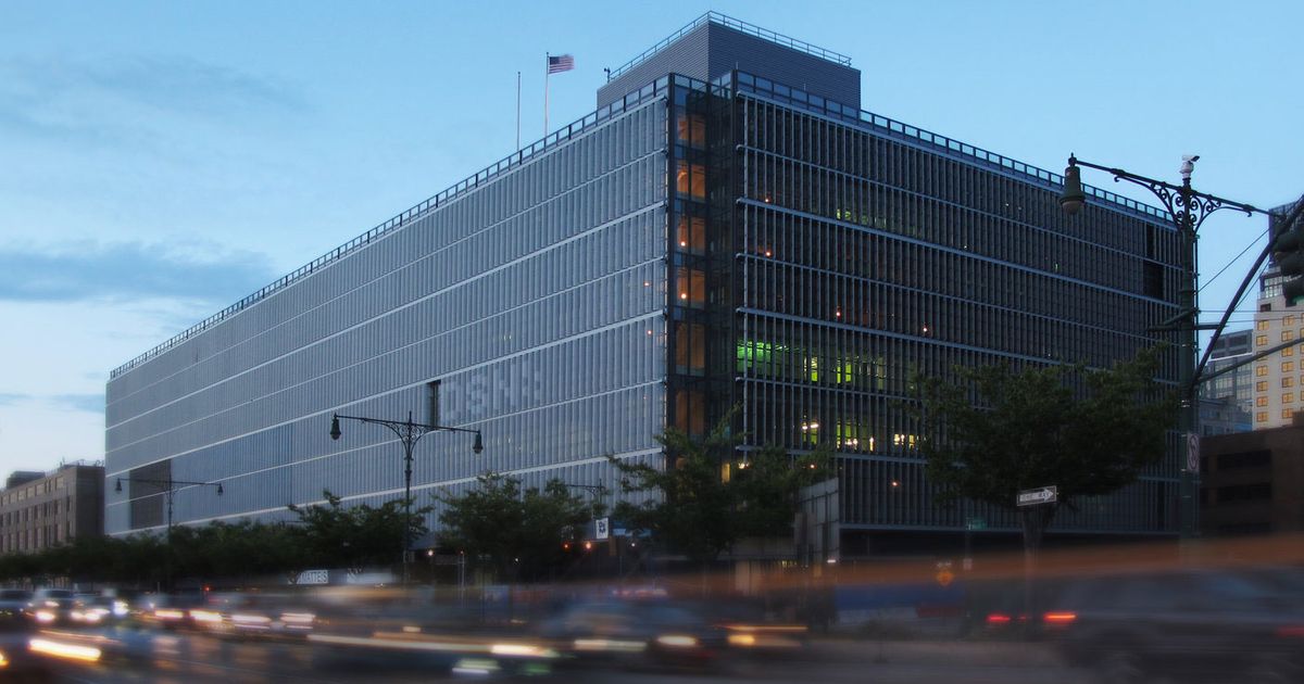 A High-Style Garbage Garage on West Street