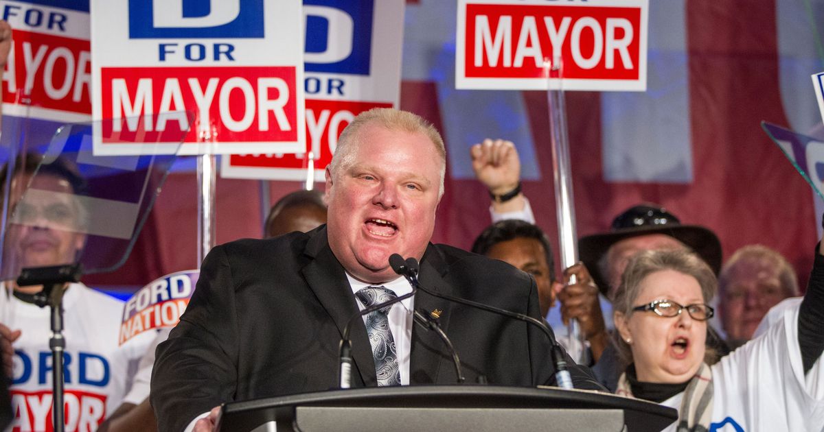 Former Toronto Mayor Rob Ford Has Died