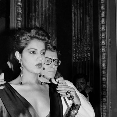 See Glorious Backstage Photos From Yves Saint Laurent’s Heyday