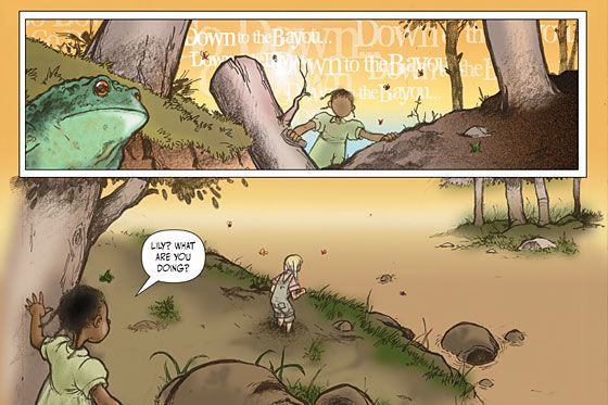 Swamp Creatures and Jim Crow: Comics Excerpt From Bayou