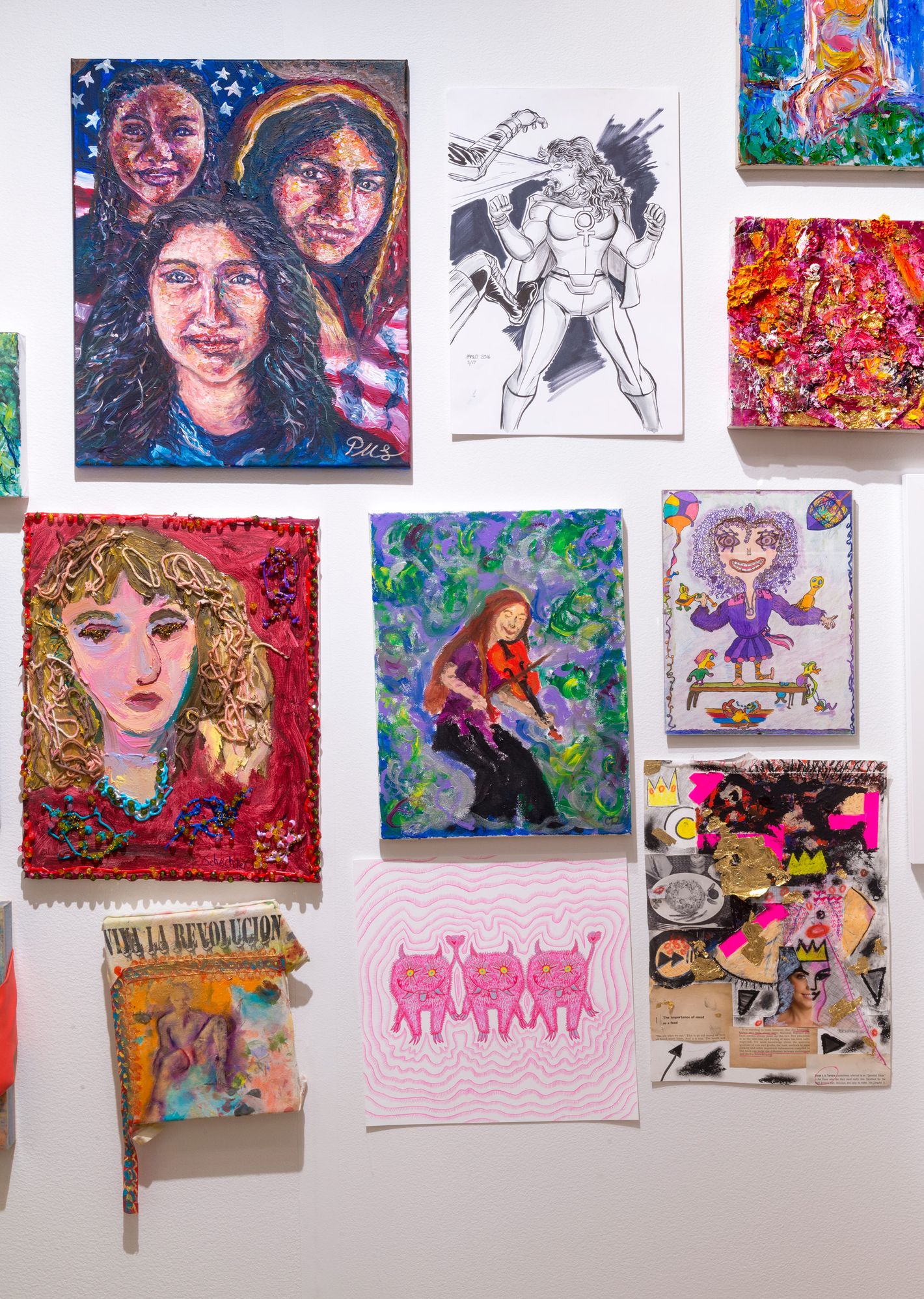 The Outsider Art Fair Celebrates the Women’s March