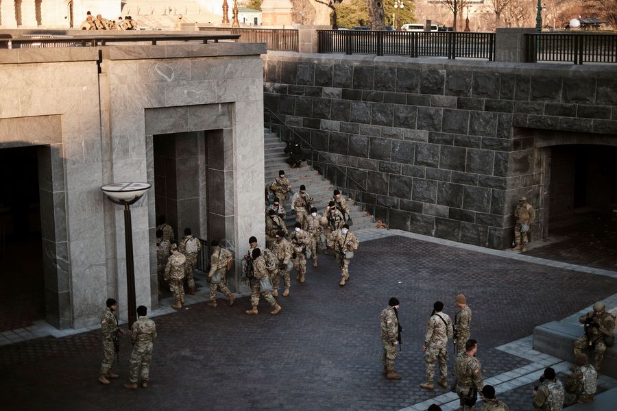 The Capitol Now Looks Like a Barracks