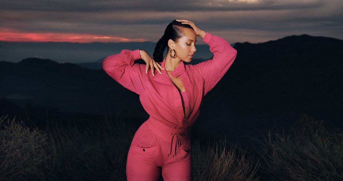 Alicia Keys’s Favorite Couch Sits Under Her Infamous Art