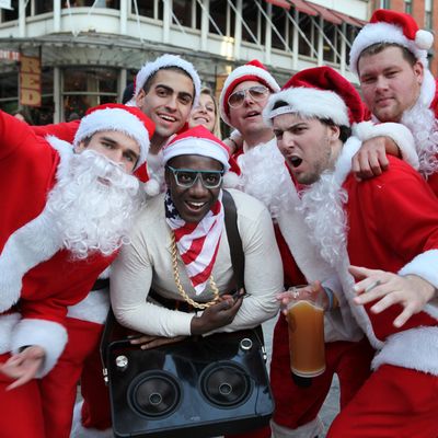 Scenes From SantaCon NYC 2011 - Slideshow - Vulture