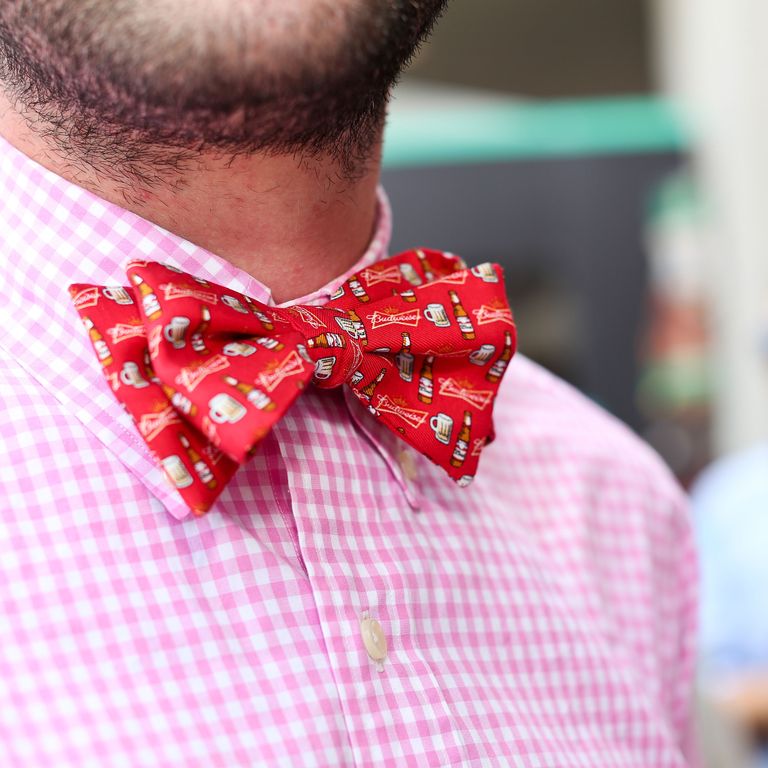 Kentucky Derby Street Style: Peacock Plumage and Bow Ties