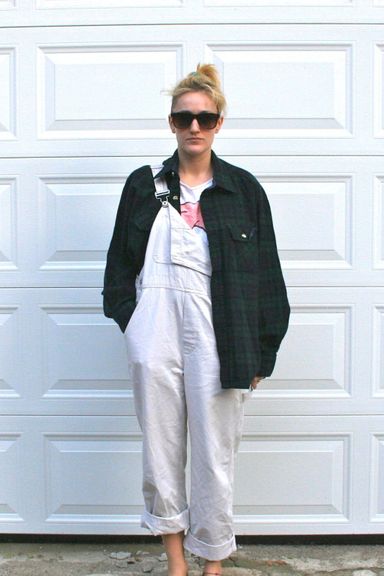 14 Ways to Layer Overalls Through Winter