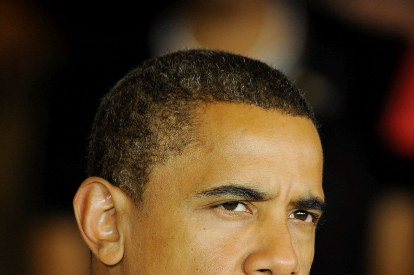 A History of President Obama Pressing Two Fingers to His Lips