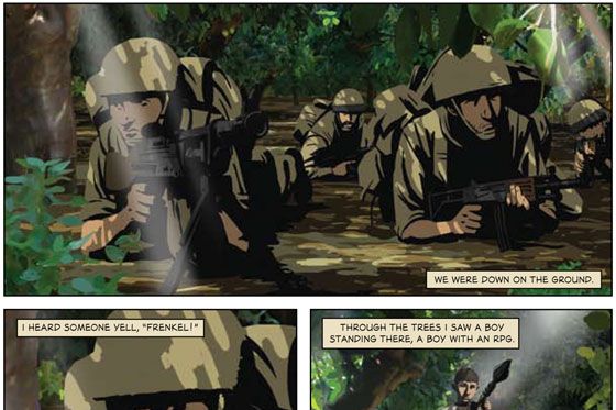 Exclusive Comics Excerpt: Oscar-Nominated Waltz With Bashir in Graphic ...