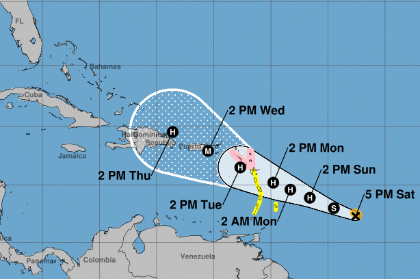 Jose May Brush Northeast, New Storm Threatens Caribbean