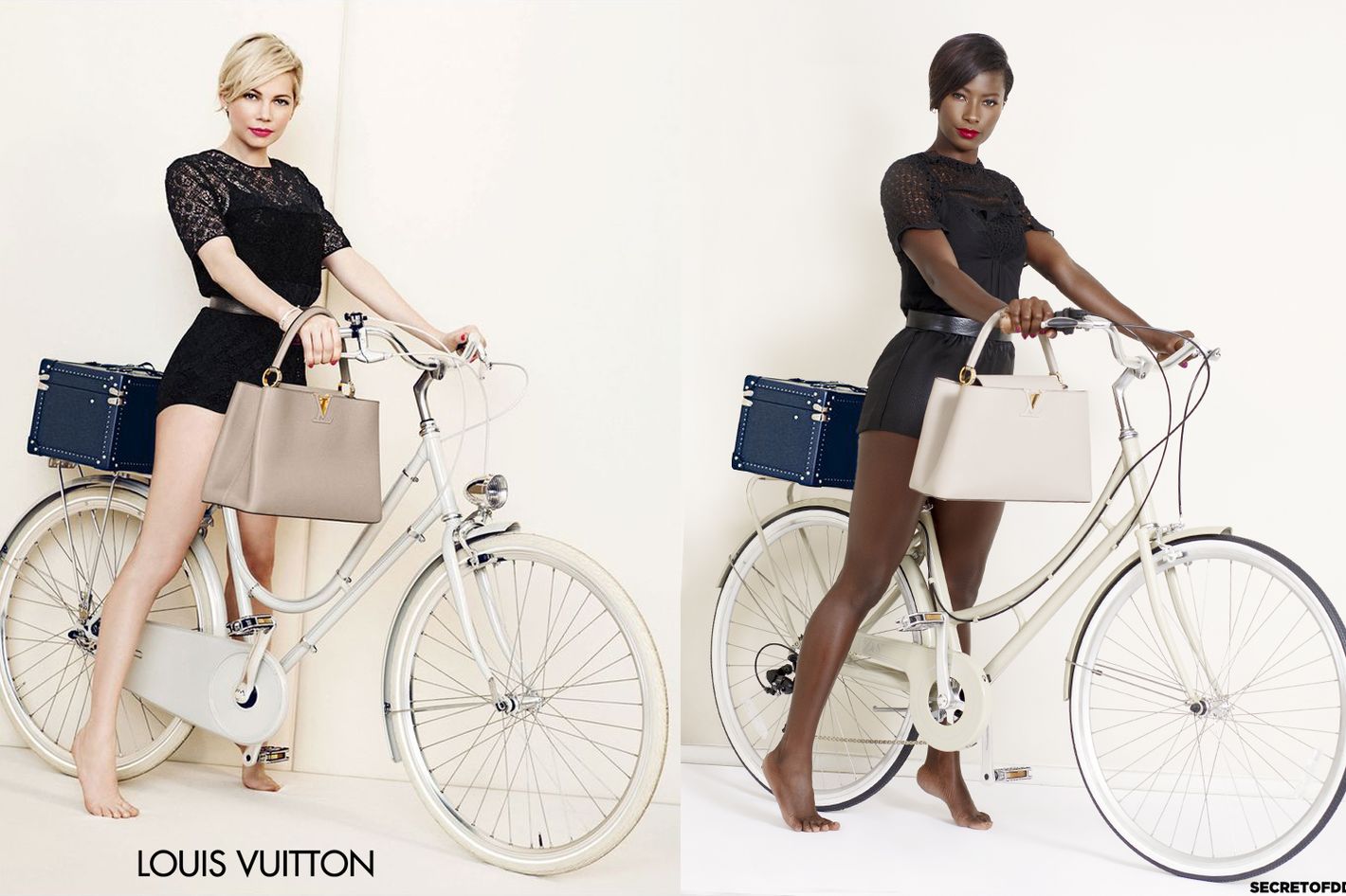 This Black Model Recreated Famous Ad Campaigns