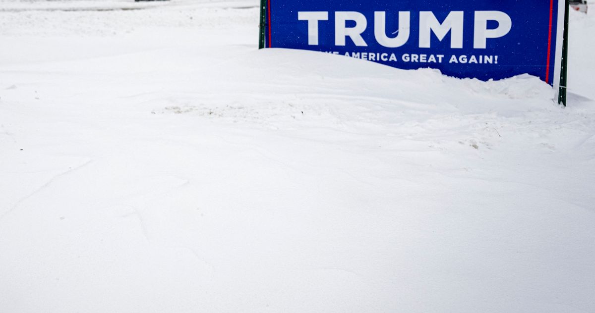 Snowed in at Trump’s Iowa Hotel