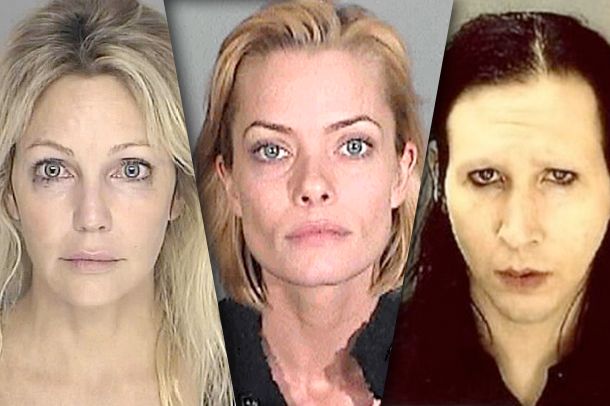Goofy to Regretful: A Taxonomy of Celebrity Mugshots