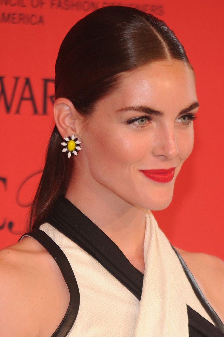 Shellacked Hair Was the Coolest Look at the CFDA