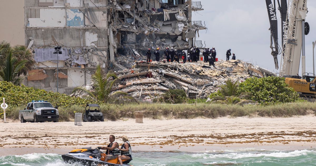 Miami Condo Building Collapse: What the Pile Is Like