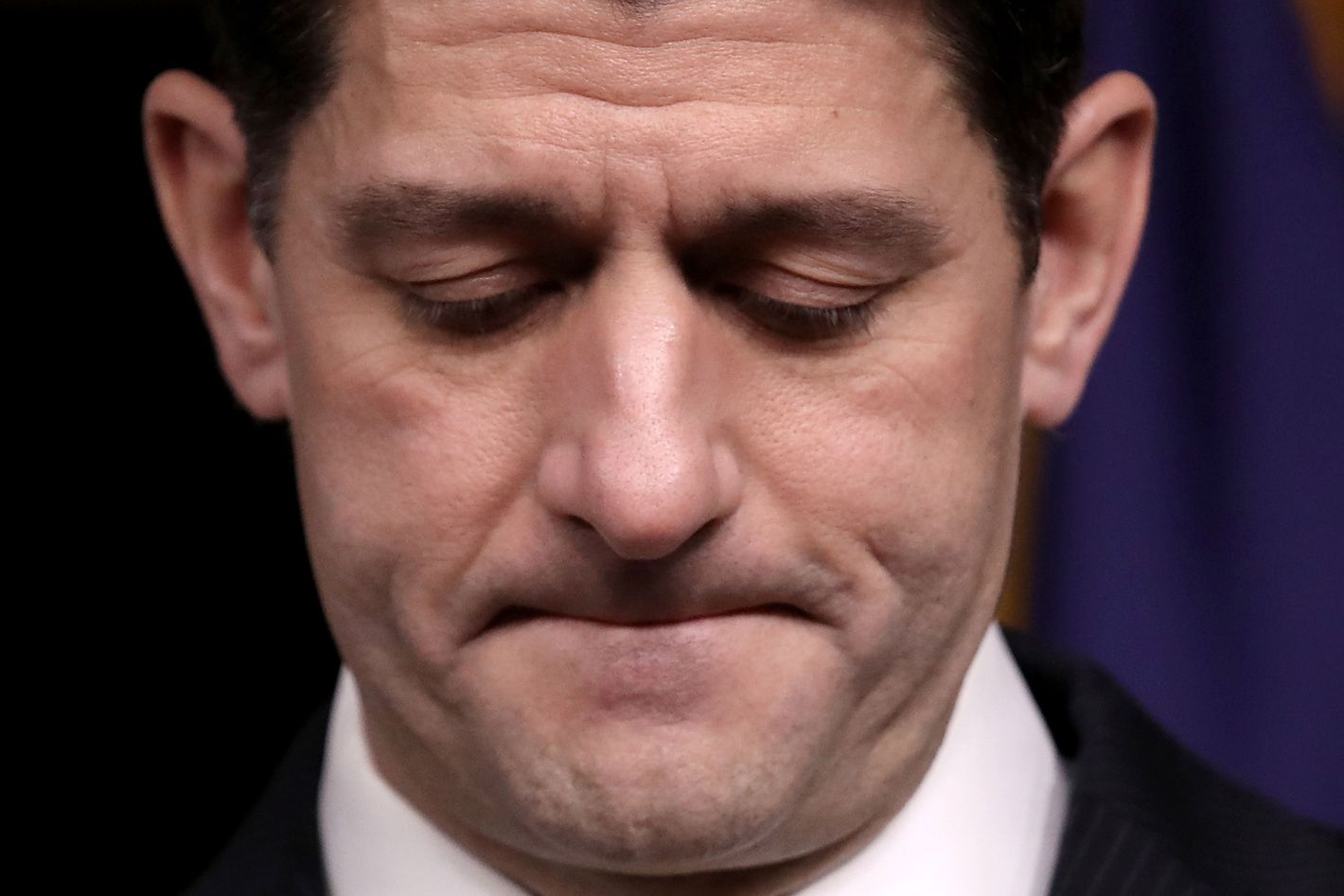Paul Ryan’s Lipless Face Will Not Seek Re-Election