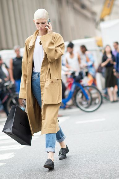 14 Totally Normcore Street-Style Looks From Fashion Week