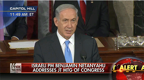 What You Missed in Netanyahu’s Speech to Congress — in GIFs