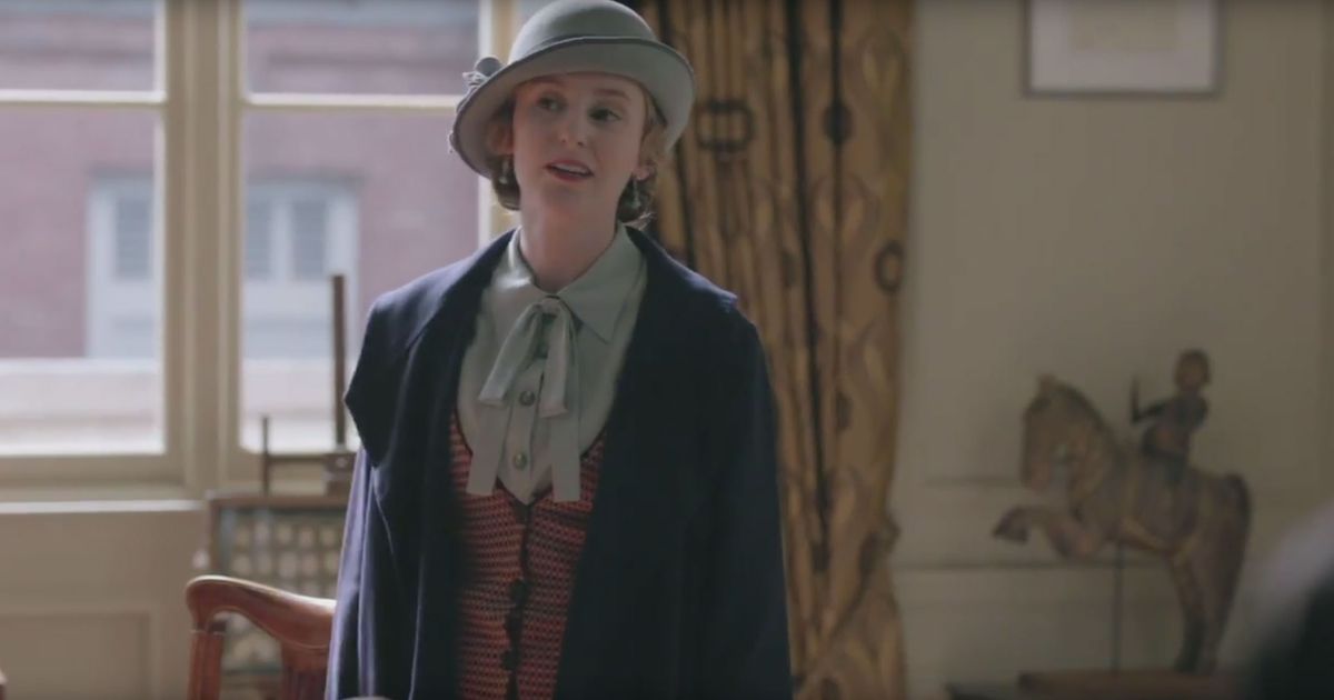 Lady Edith in the Downton Abbey Season-6 Trailer: I’m Dying in This Town!