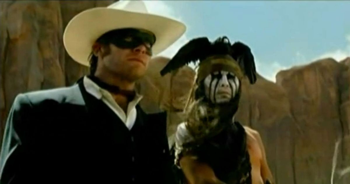 The Lone Ranger Trailer: Trains, Trains, and Horseymobiles