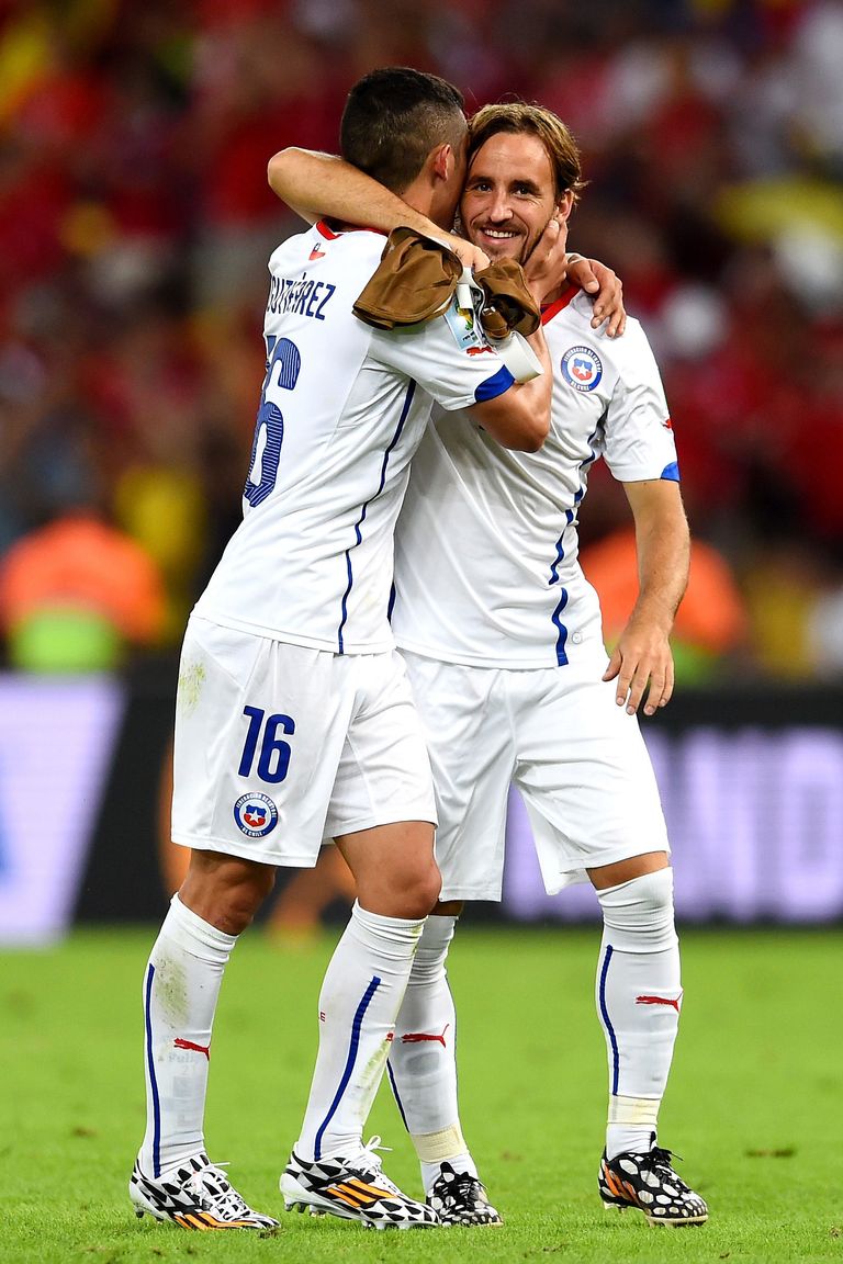 World Cup Players: Still Touching Each Other