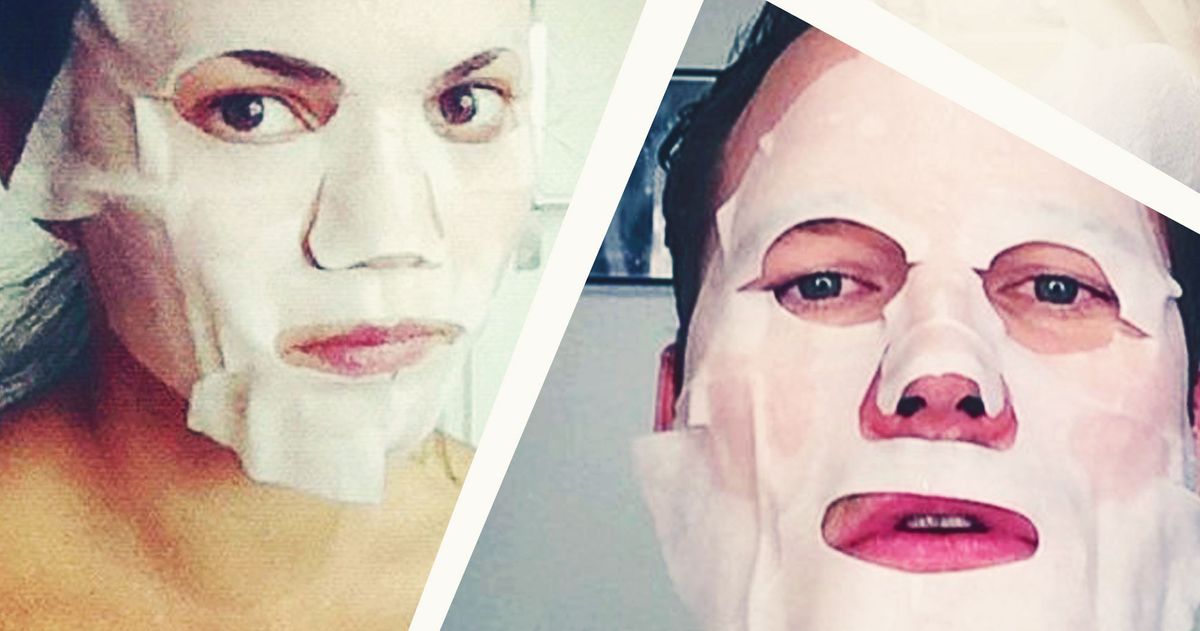 Sheet Mask Selfies Are a Wellness Lie