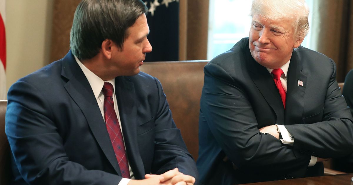 Trump Is Too Woke to Call DeSantis ‘Meatball Ron’