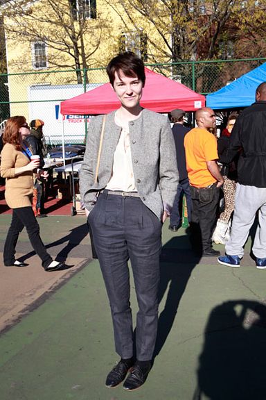 Street-Style From the Reopening of the Outdoor Brooklyn Flea Market