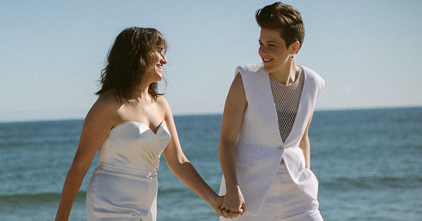 The Wedding Files: Suzanne Hillinger and Alexis Johnson