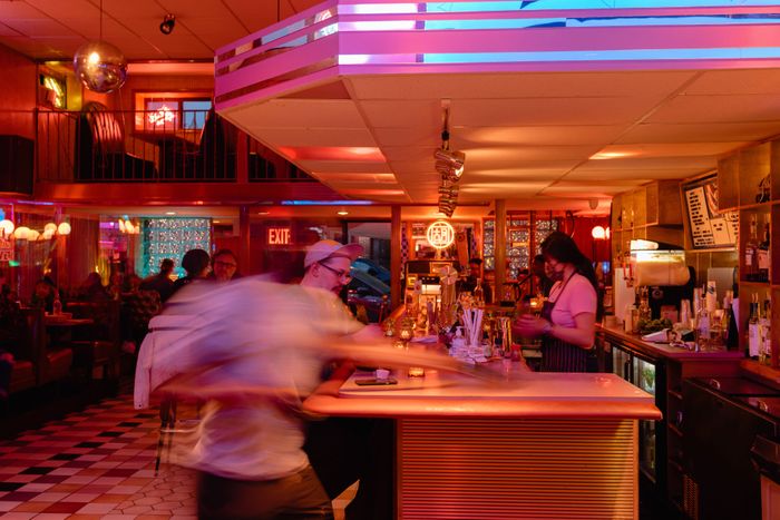 All Night Skate Bar in Brooklyn Pays Homage to Roller Rinks