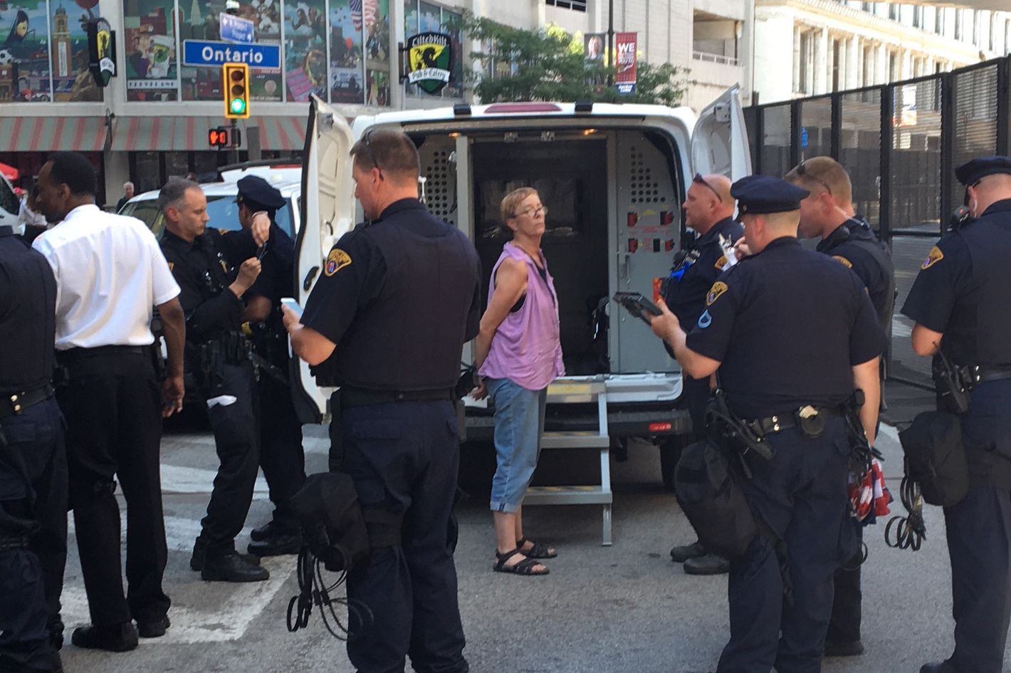 The Flag-Burning Protest in Cleveland: My Minute-by-Minute Diary