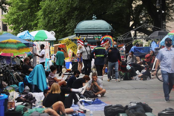 City Hall Park Protest Shows the Uprising Is Far From Over