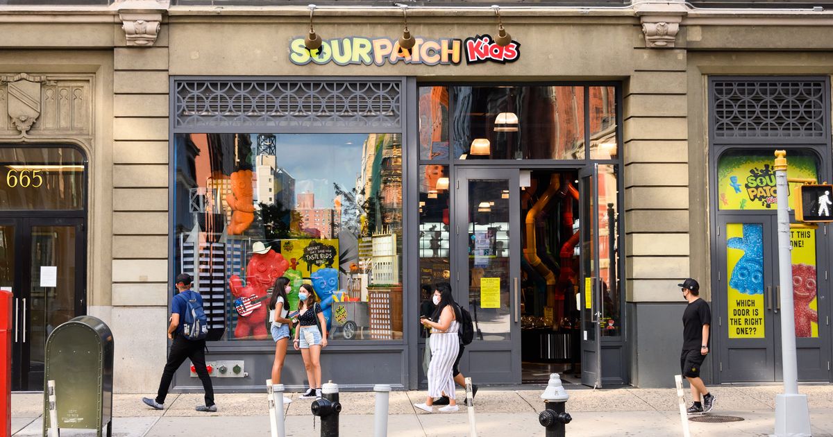 What It’s Like to go to the Sour Patch Kids NYC Store